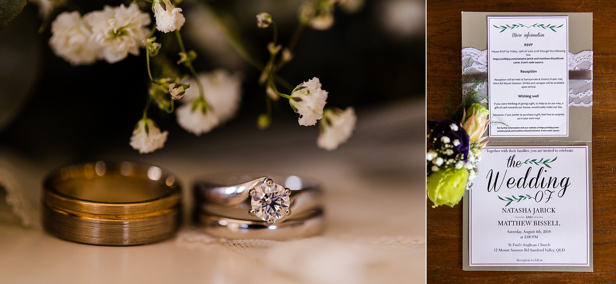 Samford Lake, Samsonvale Hall Wedding | Natasha + Matt - Dallas Love ...