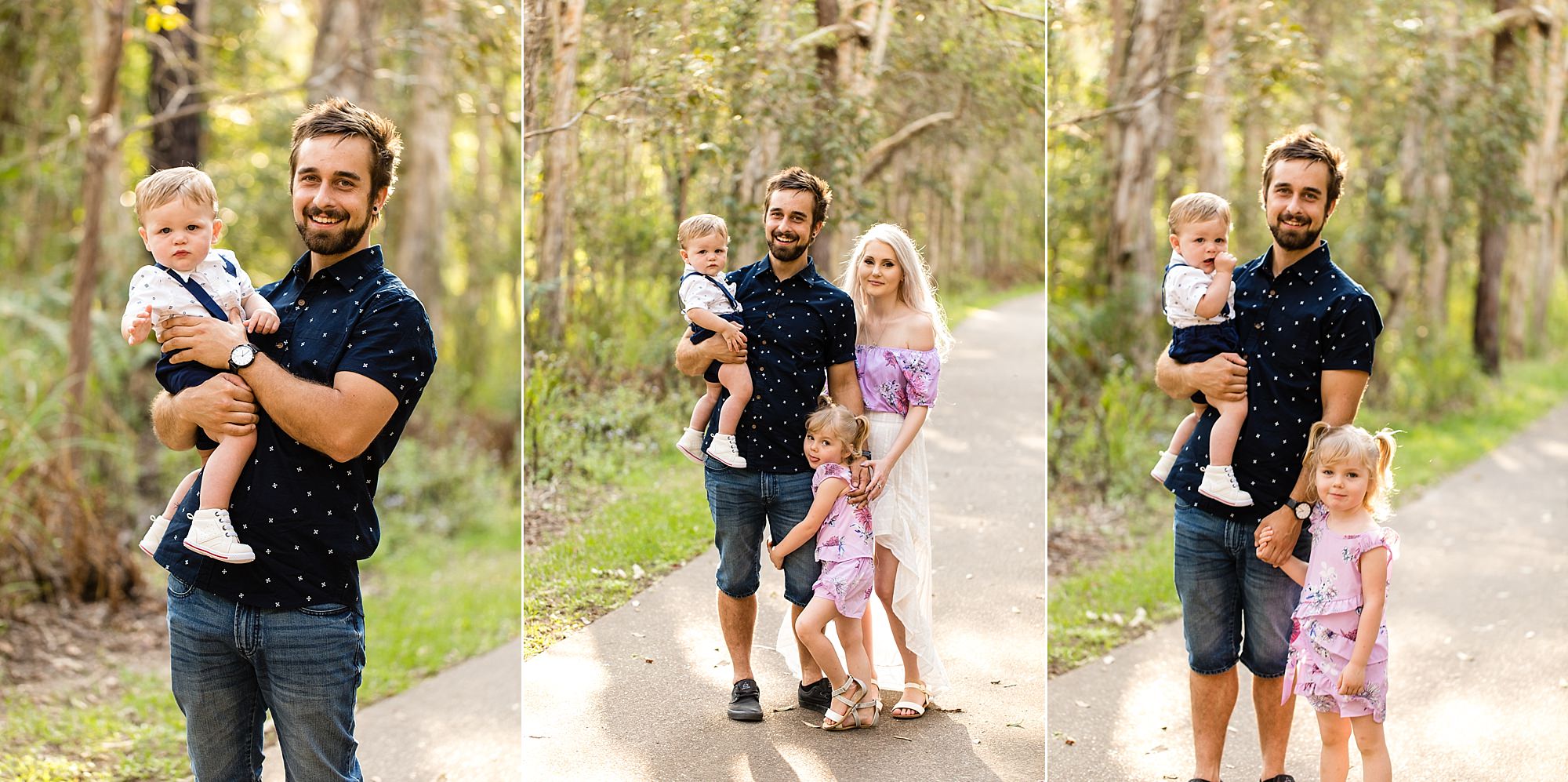 Jacaranda Season at Beryl Roberts Park | Lena + Rhys Family